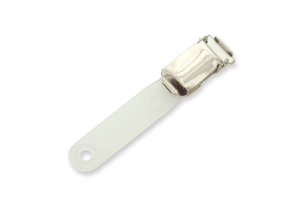Strap Clip With Suspender Clip – Groove Identification Solutions