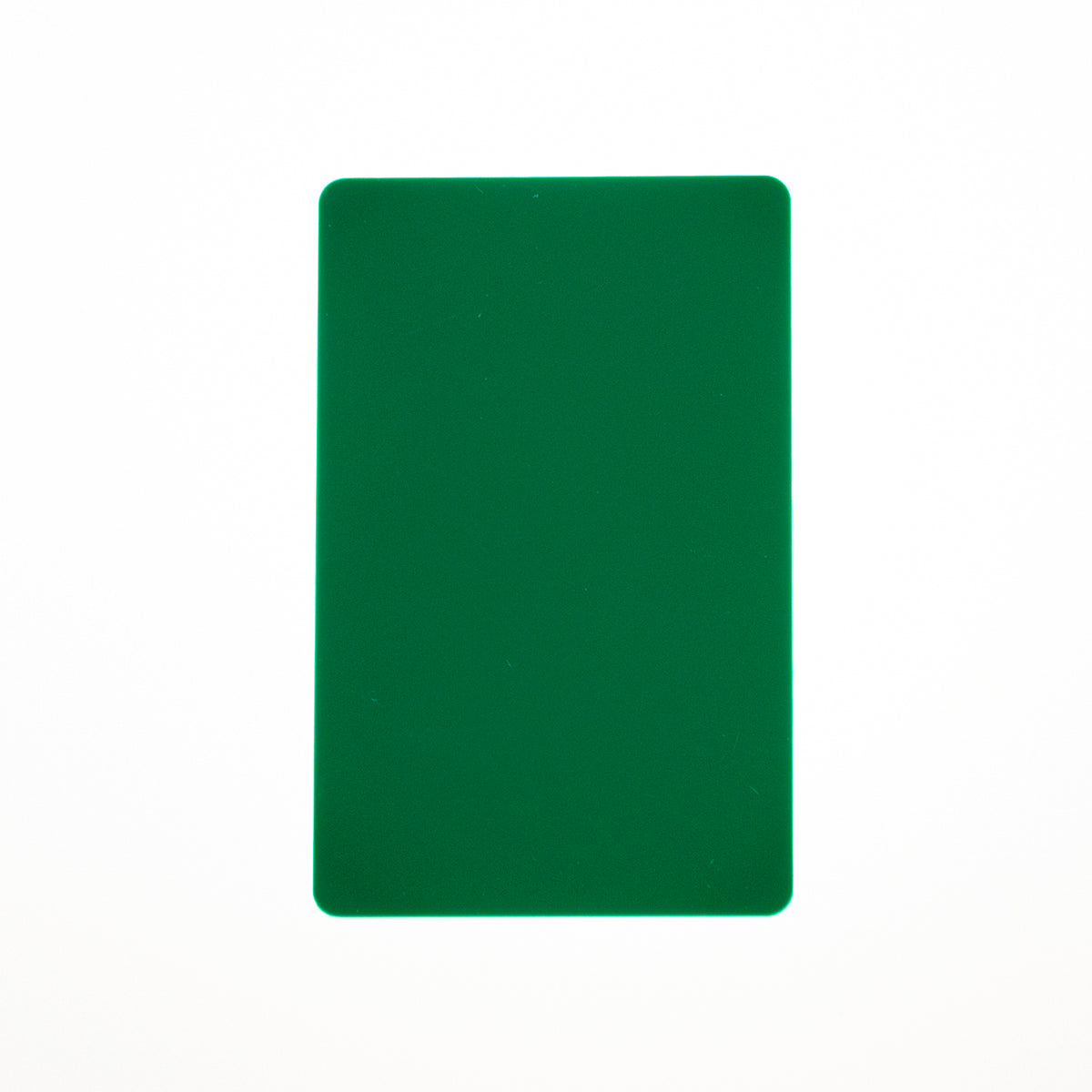 CR80/30 Green-Colour PVC Cards. – Groove Identification Solutions
